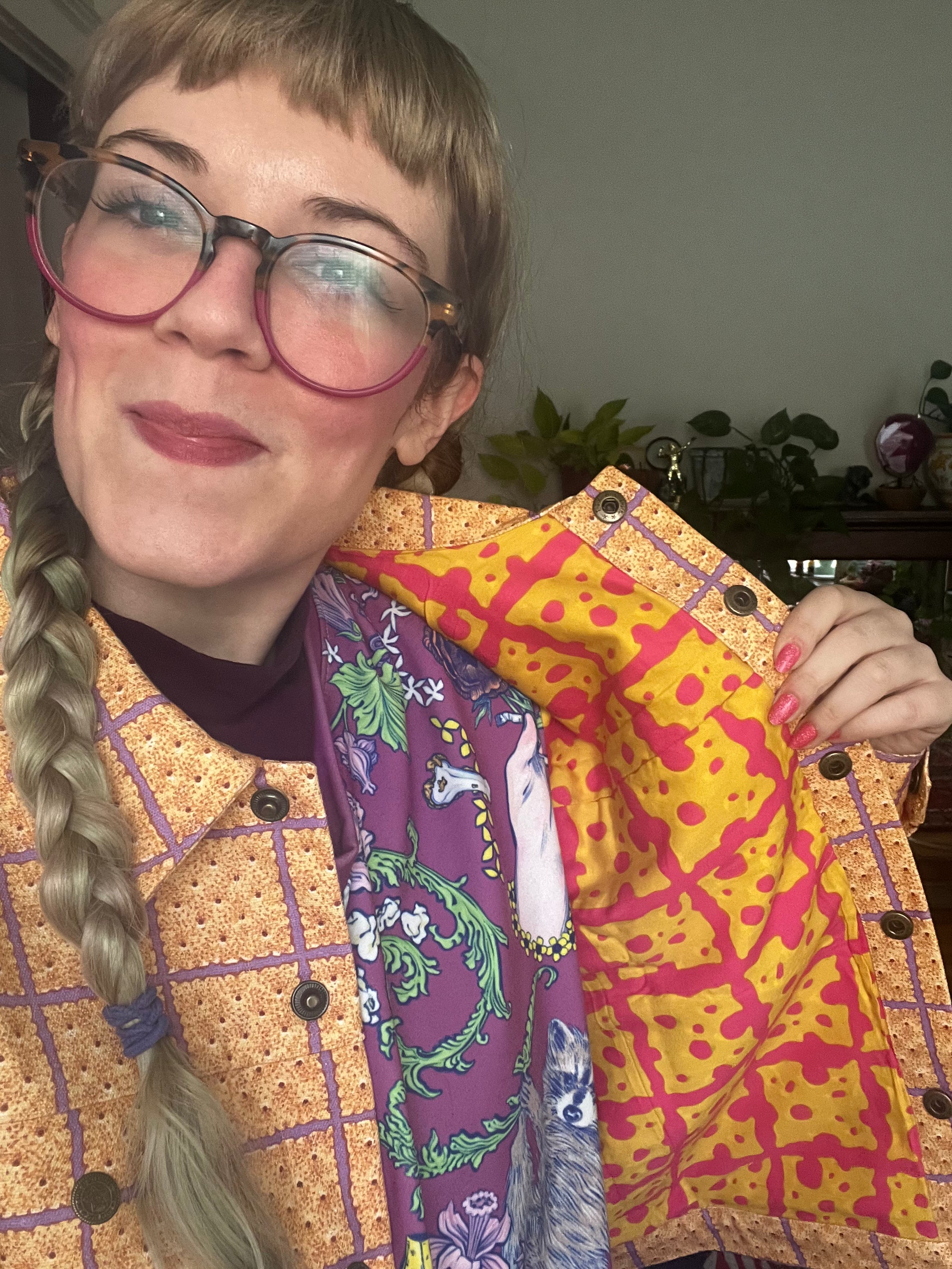 Cracker Jacket with Cheese Lining in 100% cotton * Beautiful Genius by ...